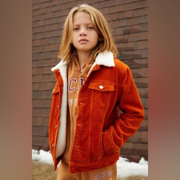 PacSun | Jackets & Coats | Newpacsun Kids Sherpacorduroy Trucker Jacket | Poshmark